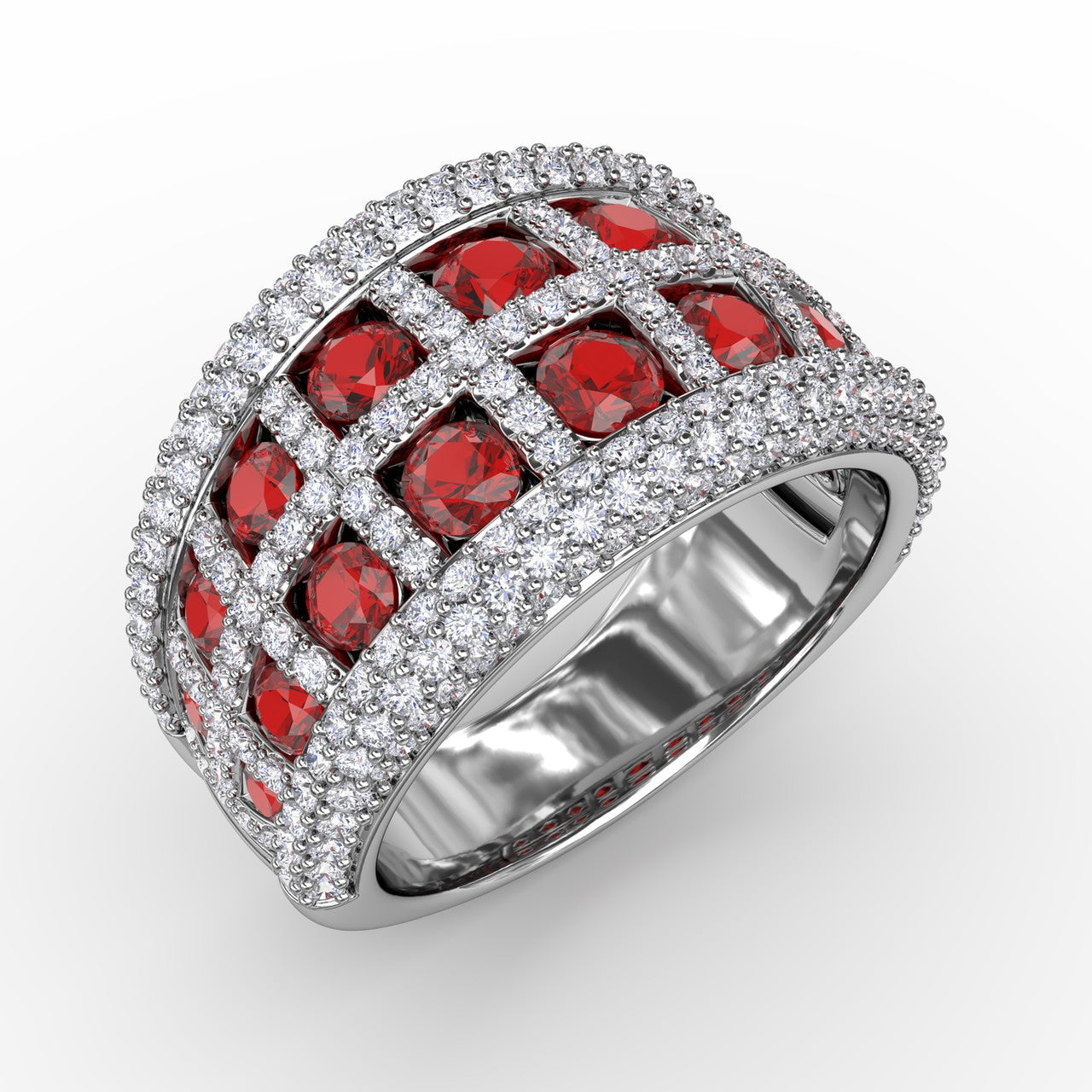 Bold and Beautiful Ruby and Diamond Ring – The Diamond Room By Spektor