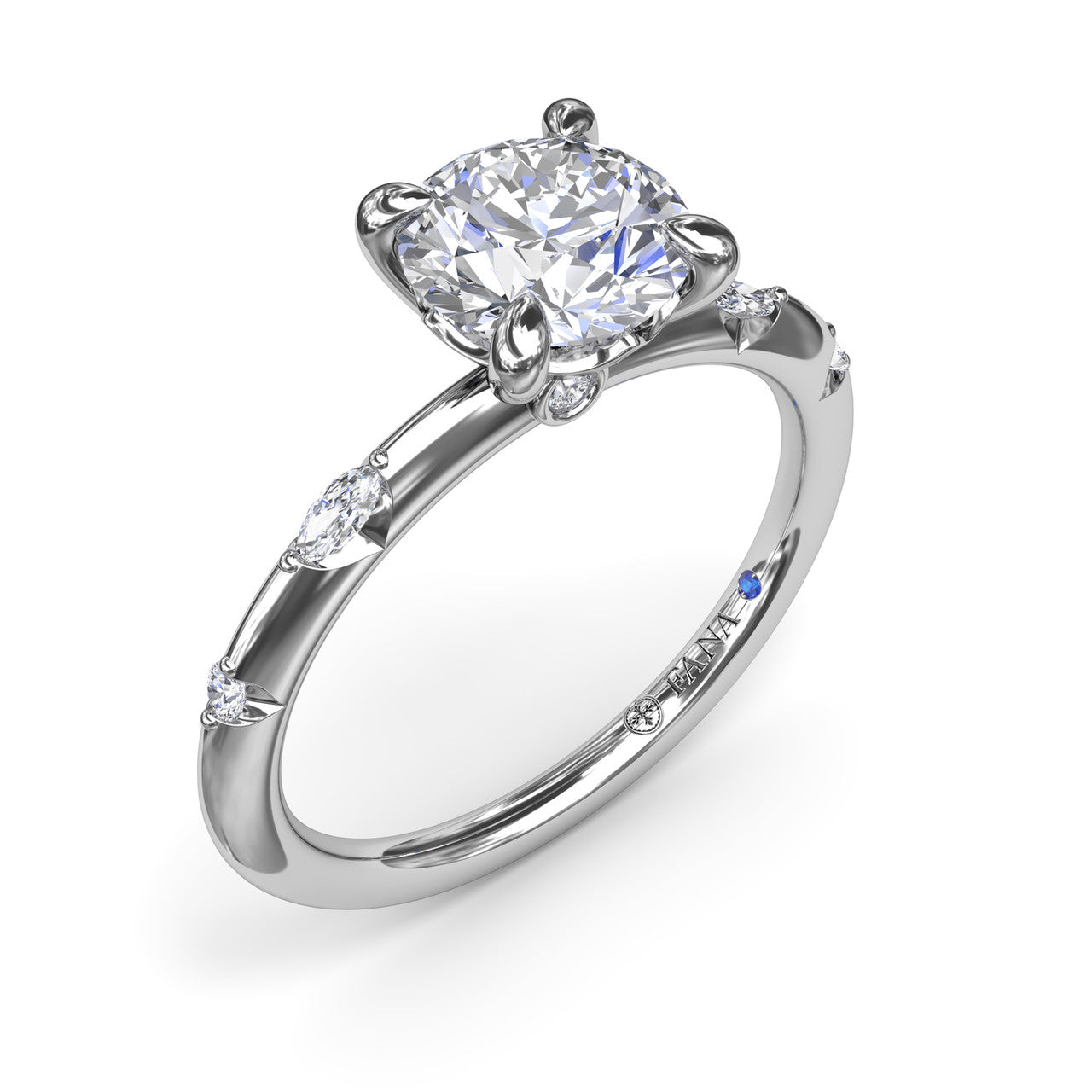 Captivating Raindrop Diamond Engagement Ring – The Diamond Room By Spektor