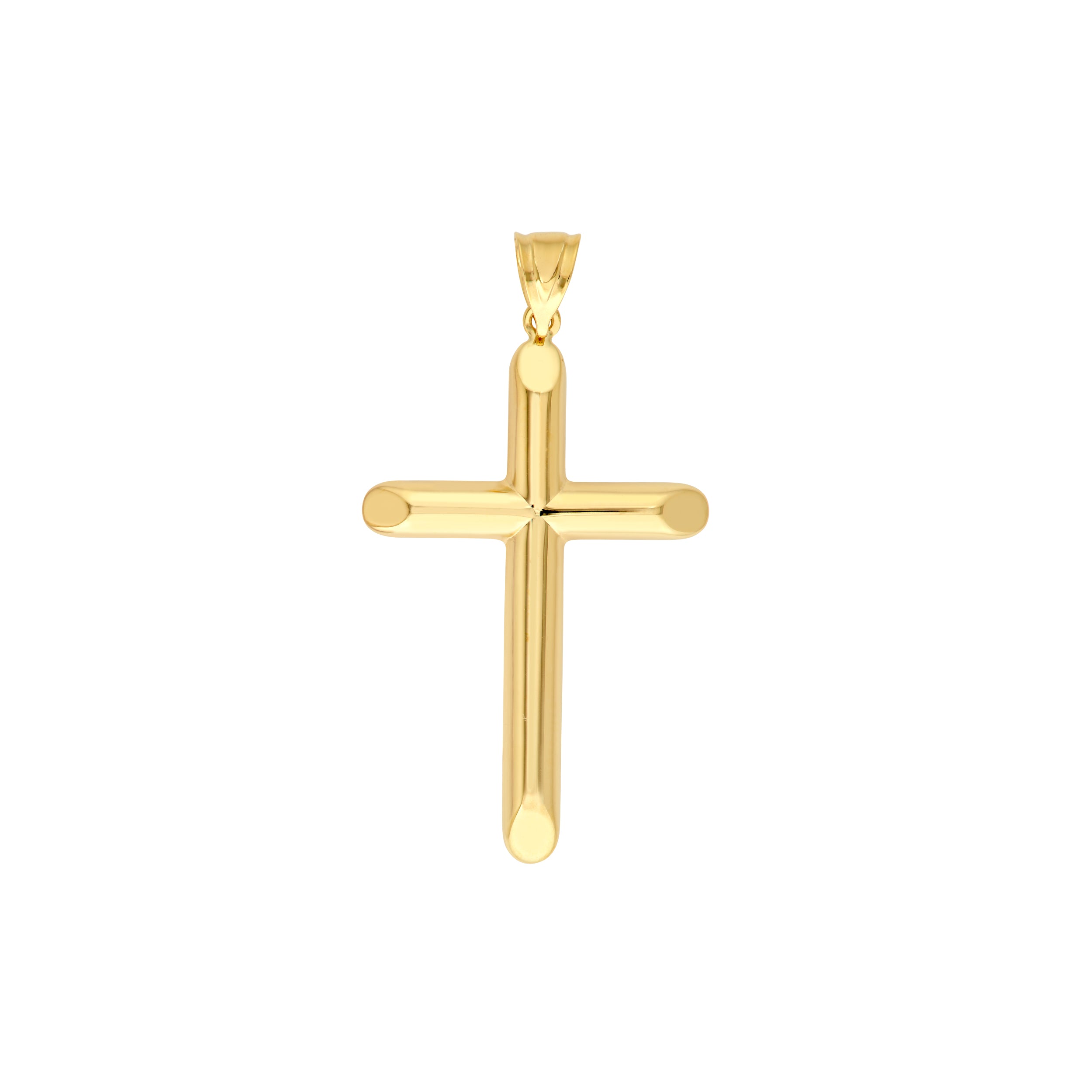 Beveled Edge Cross Pendant – The Diamond Room By Spektor